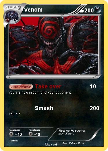 Pokémon Venom 860 860 - Take over - My Pokemon Card