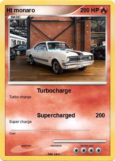 Pokémon Ht monaro - Turbocharge - My Pokemon Card