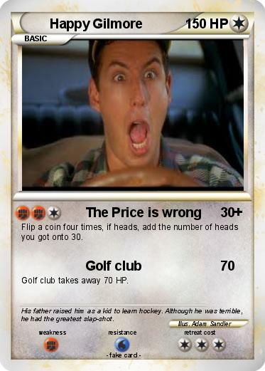 Pokémon Happy Gilmore 9 9 - The Price is wrong - My Pokemon Card