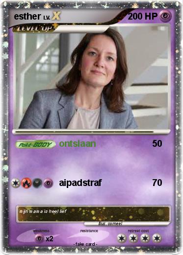 Pokémon esther 55 55 - ontslaan - My Pokemon Card