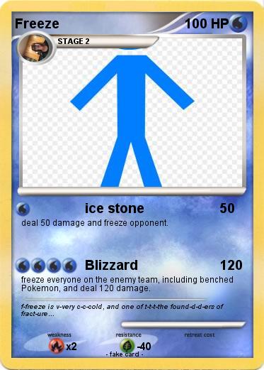 Pokémon Freeze 103 103 - ice stone - My Pokemon Card