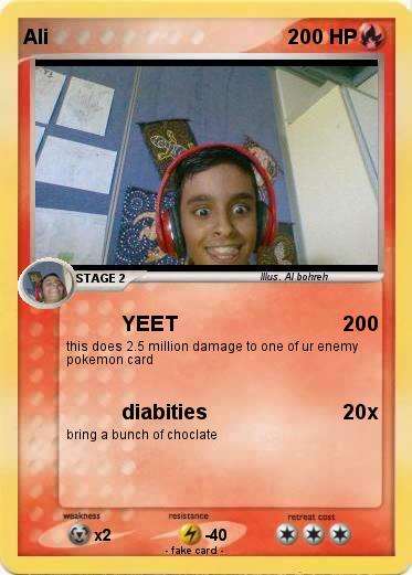 Pokémon Ali 605 605 - YEET - My Pokemon Card