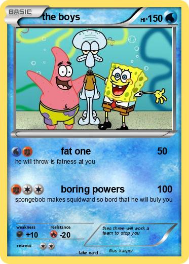 Pokémon the boys 62 62 - fat one - My Pokemon Card