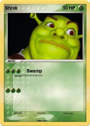 Pokémon Shrek 2622 2622 - Swamp - My Pokemon Card