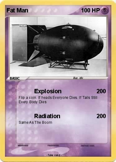 Pokémon Fat Man 281 281 - Explosion - My Pokemon Card