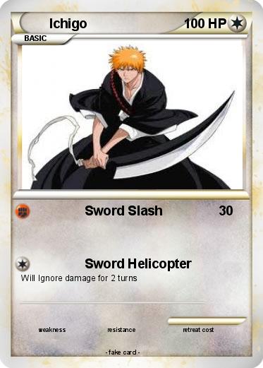 Pokémon Ichigo 1713 1713 - Sword Slash - My Pokemon Card