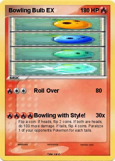 Pokémon Bowling Bulb EX - Roll Over - My Pokemon Card