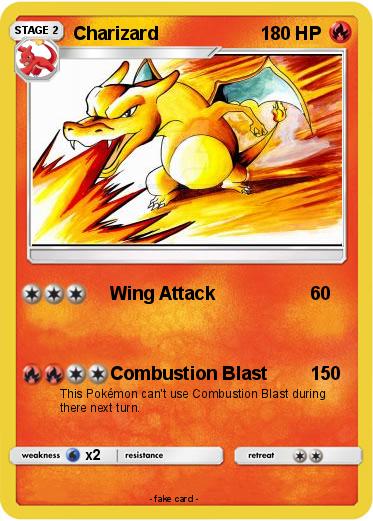Pokémon Charizard 10484 10484 - Wing Attack - My Pokemon Card