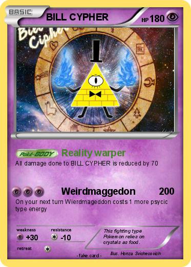 Pokémon BILL CYPHER 15 15 - Reality warper - My Pokemon Card
