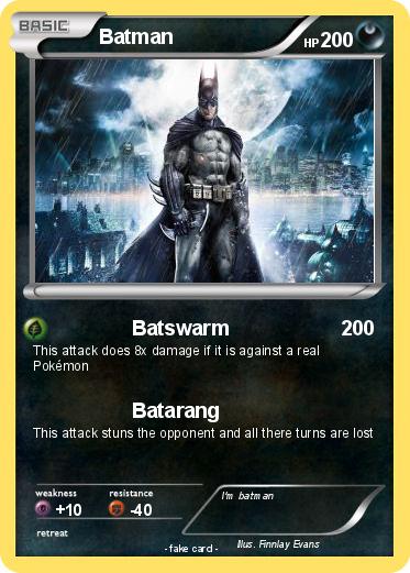 Pokémon Batman 2423 2423 - Batswarm - My Pokemon Card