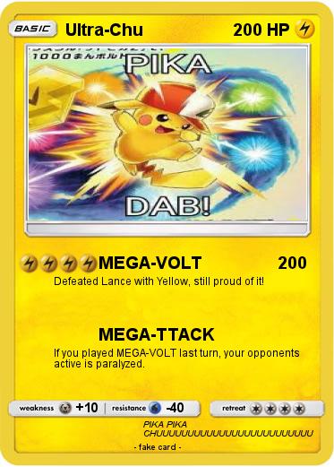Pokémon Ultra Chu - MEGA-VOLT - My Pokemon Card