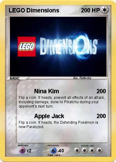 Pokémon LEGO Dimensions - Nina Kim - My Pokemon Card