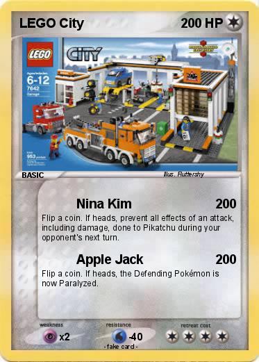 Pokémon LEGO City 16 16 - Nina Kim - My Pokemon Card