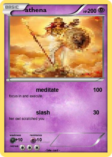 Pokémon athena 320 320 - meditate - My Pokemon Card