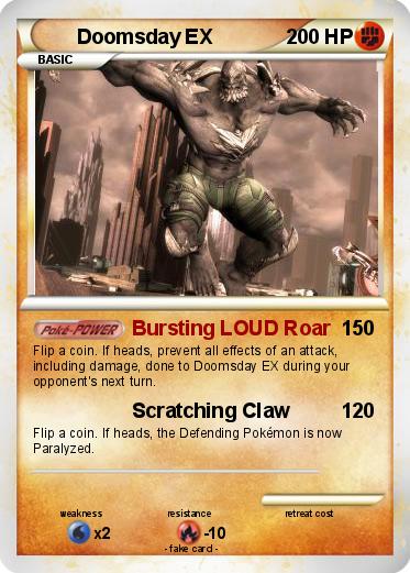 Pokémon Doomsday EX 1 1 - Bursting LOUD Roar - My Pokemon Card