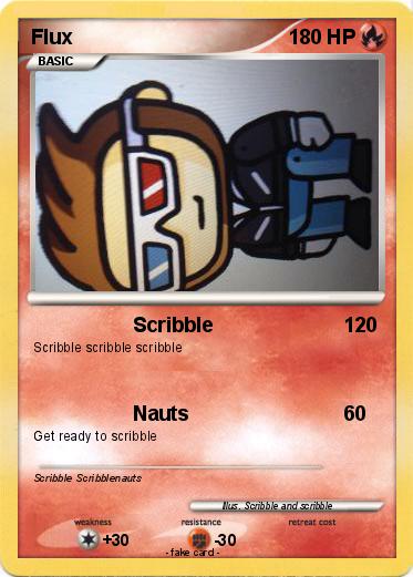 Pokémon Flux 9 9 - Scribble - My Pokemon Card