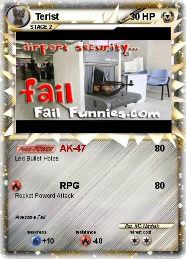 Pokémon Terist - AK-47 - My Pokemon Card