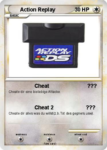 Pokémon Action Replay 47 47 - Cheat ??? - My Pokemon Card