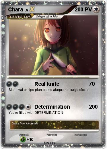 Pokémon Chara 28 28 - Real knife - Mi carta pokémon
