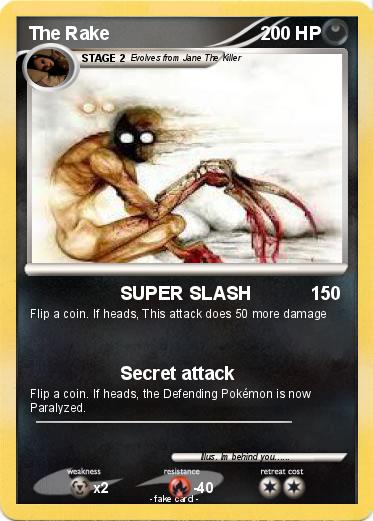 Pokémon The Rake 22 22 - SUPER SLASH - My Pokemon Card