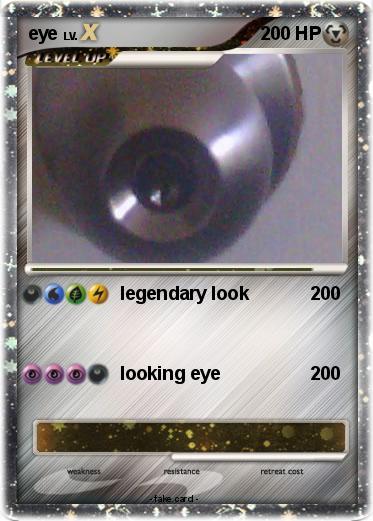 Pokémon eye 304 304 - legendary look - My Pokemon Card