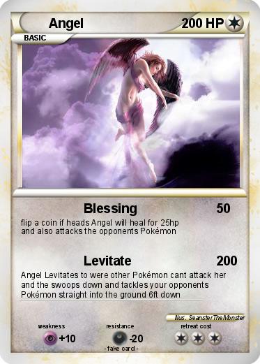 Pokémon Angel 693 693 - Blessing - My Pokemon Card