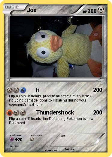 Pokémon Joe 789 789 - h - My Pokemon Card