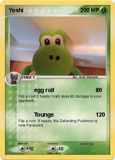 Pokémon Yoshi 3514 3514 - egg roll - My Pokemon Card