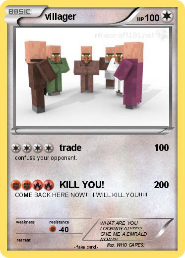 Pokémon villager 278 278 - trade - My Pokemon Card