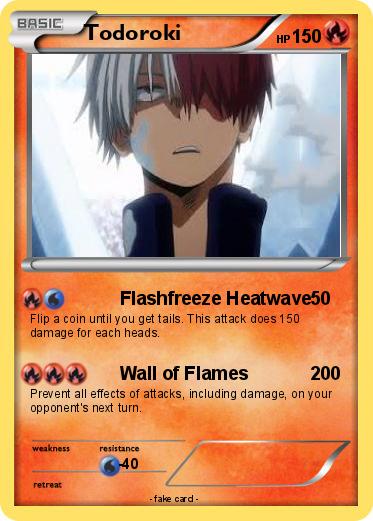 Pokémon Todoroki 40 40 - Flashfreeze Heatwave - My Pokemon Card