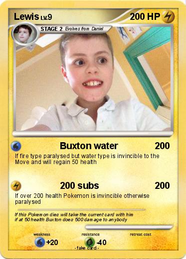 Pokémon Lewis 139 139 - Buxton water - My Pokemon Card