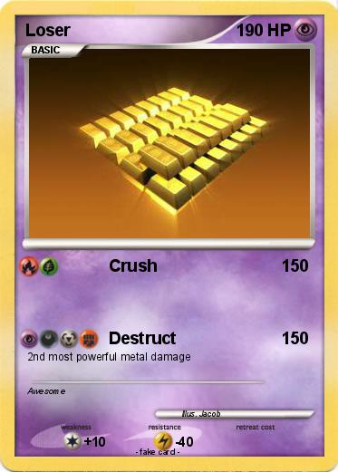 Pokémon Loser 103 103 - Crush - My Pokemon Card