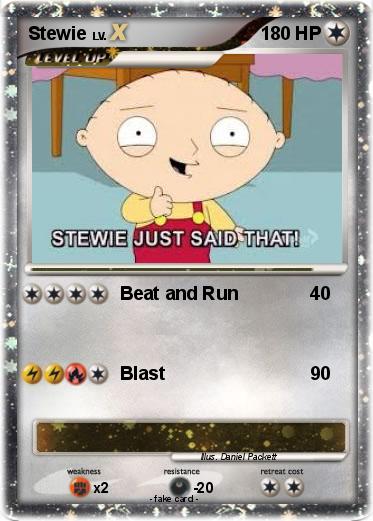Pokémon Stewie 733 733 - Beat and Run - My Pokemon Card
