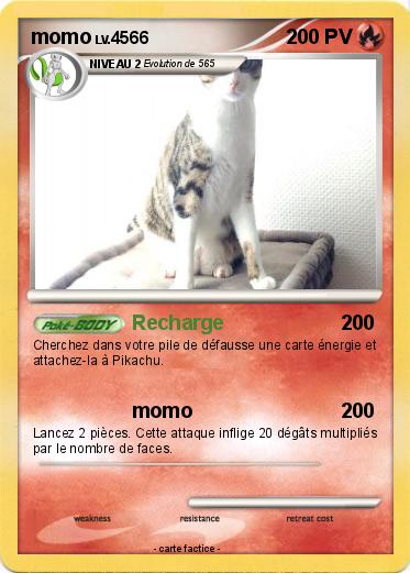 Pokémon momo 311 311 - Recharge - Ma carte Pokémon