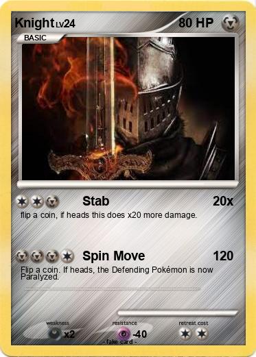 Pokémon Knight 405 405 - Stab - My Pokemon Card