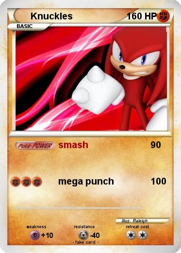 Pokémon Knuckles 917 917 - smash - My Pokemon Card