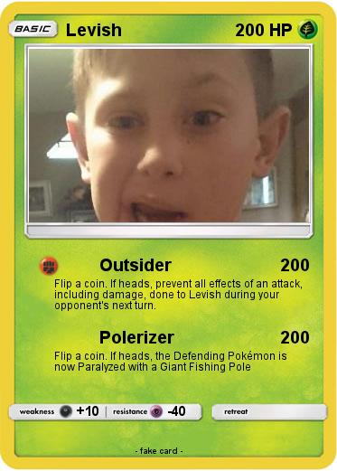 Pokémon Levish - Outsider - My Pokemon Card