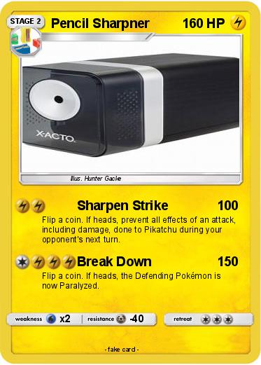 Pokémon Pencil Sharpner - Sharpen Strike - My Pokemon Card