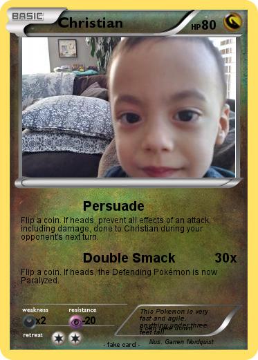 Pokémon Christian 560 560 - Persuade - My Pokemon Card