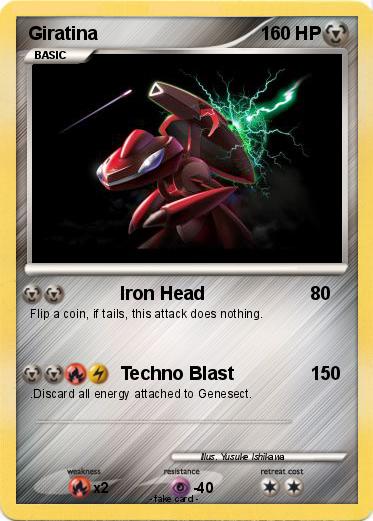 Pokémon Giratina 6256 6256 - Iron Head - My Pokemon Card