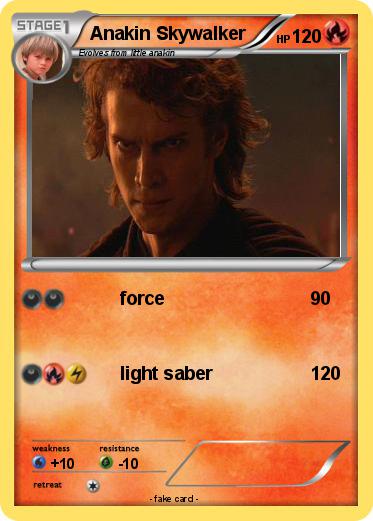 Pokémon Anakin Skywalker 364 364 - force - My Pokemon Card