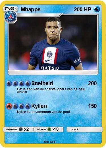 Pokémon Mbappe 147 147 - Snelheid - My Pokemon Card