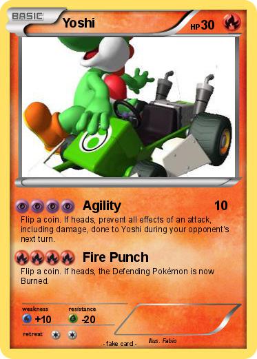 Pokémon Yoshi 3358 3358 - Agility - My Pokemon Card
