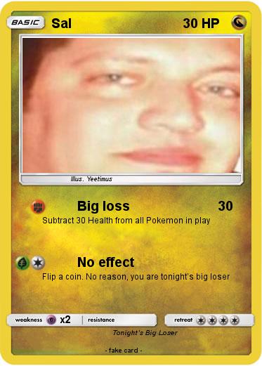 Pokémon Sal 50 50 - Big loss - My Pokemon Card