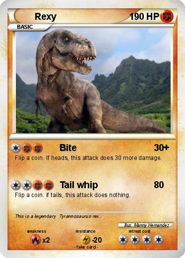 Pokémon Rexy 60 60 - Bite - My Pokemon Card