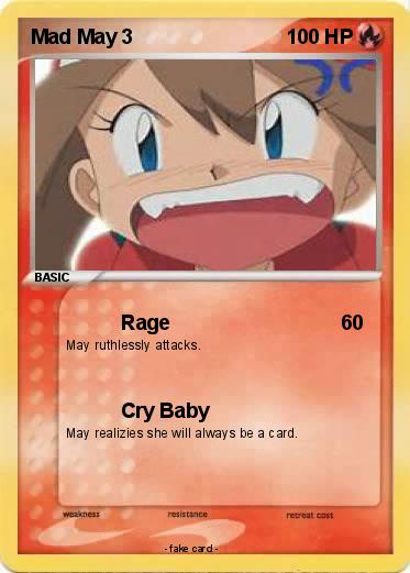 Pokémon Mad May 3 3 - Rage - My Pokemon Card