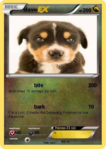 Pokémon dave 539 539 - bite - My Pokemon Card