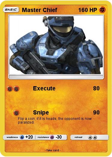 Pokémon Master Chief 1872 1872 - Execute - My Pokemon Card