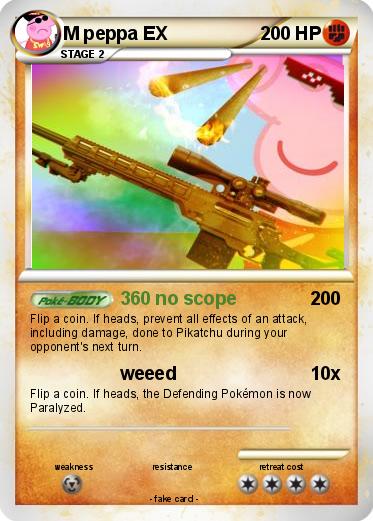 Pokémon M peppa EX - 360 no scope - My Pokemon Card