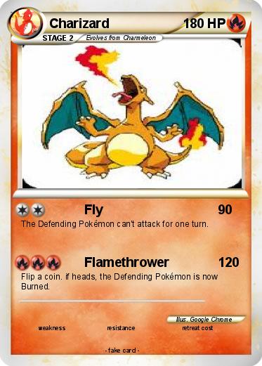 Pokémon Charizard 2957 2957 - Fly - My Pokemon Card